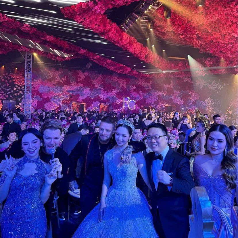 Pernikahan Crazy Rich Surabaya: Gwen Ashley dan Ryan Harris yang ...