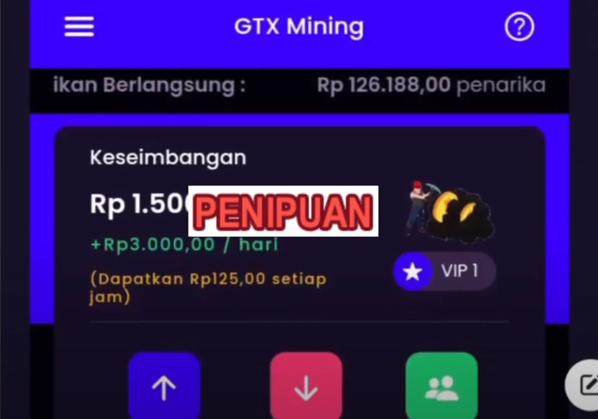 Aplikasi GTX Mining Penghasil Uang atau Scam dan Penipuan ...