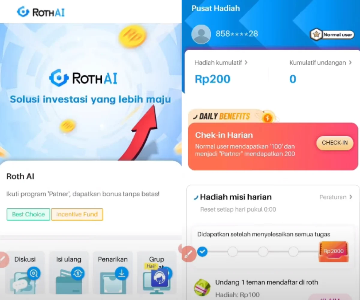 Waspadalah! Sebentar Lagi Aplikasi Roth Pro atau Roth Ai Akan Scam! – Kurasimedia.com