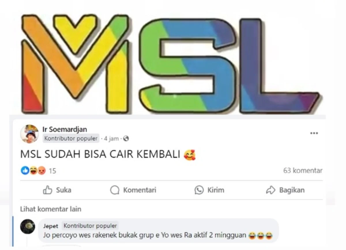 Benarkan MSL Sudah Bisa Cair Lagi? Cek Faktanya di Sini – Kurasimedia.com