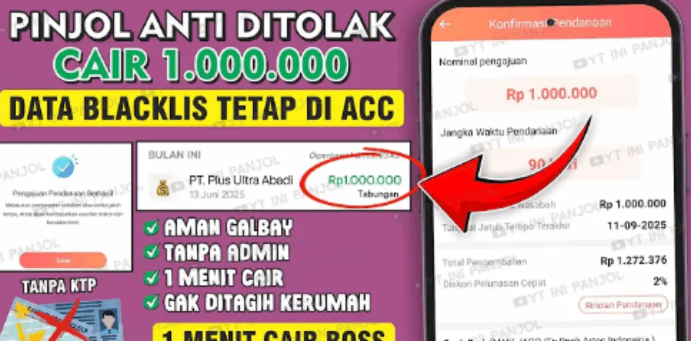 Pinjol Mudah Cair 2025 – Pinjol Tanpa Bi Chechking Cair Ke Dana, Ovo ...