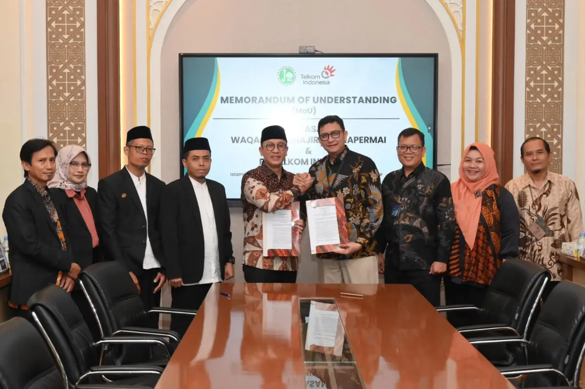 Yayasan Al-Muhajirien Gandeng Telkom Regional II, Tingkatkan Kualitas ...