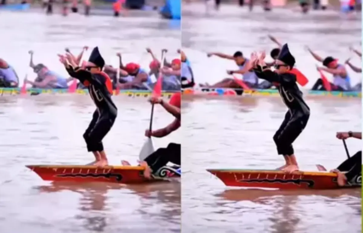 Bagaimana Sejarah Pacu Jalur, Tradisi Riau yang Viral Gegara Tren Aura ...
