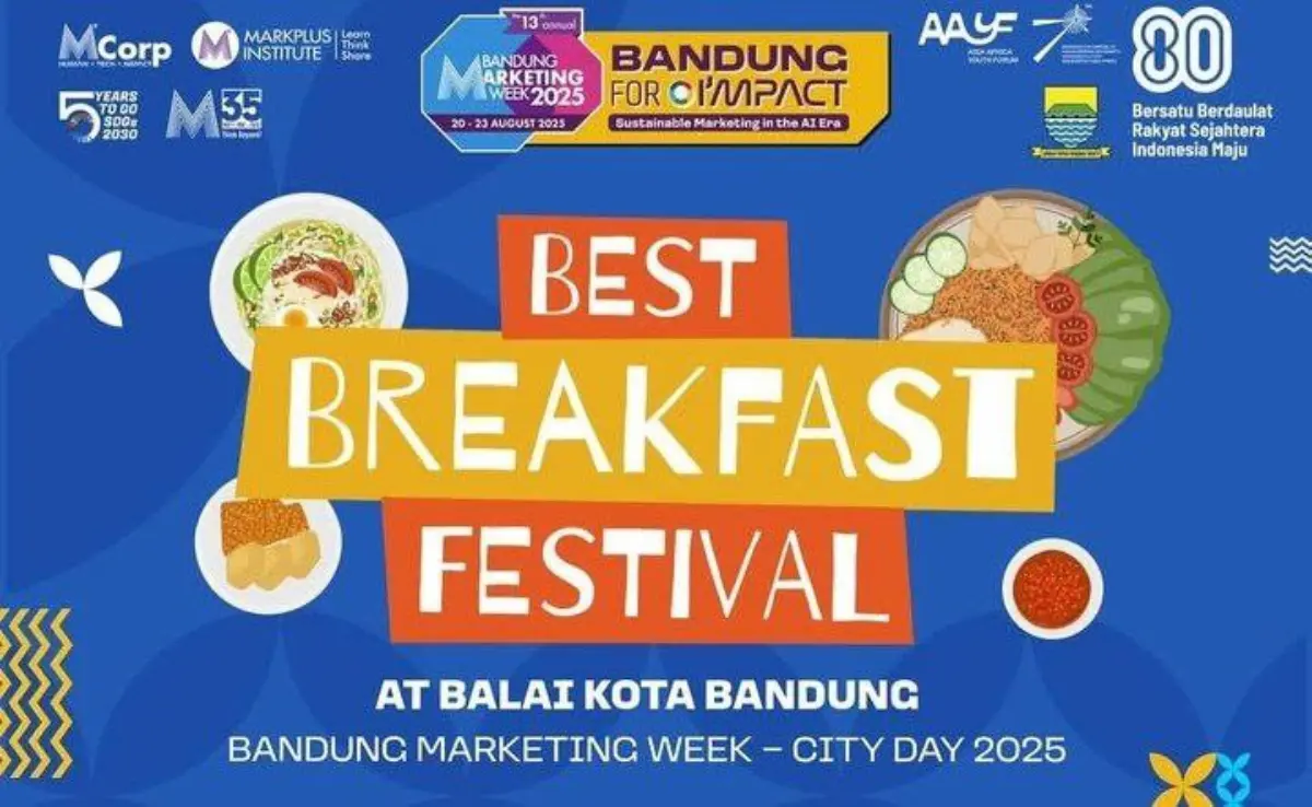 Catat! Best Breakfast Festival 2025 Digelar 23 Agustus di Balai Kota ...