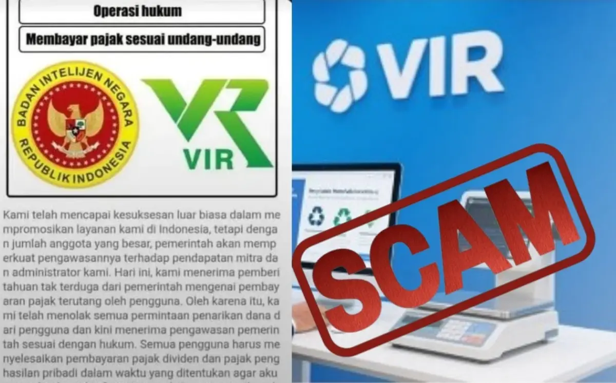 Apakah Aplikasi VIR Masih Aman Digunakan Setelah Disebut Scam ...