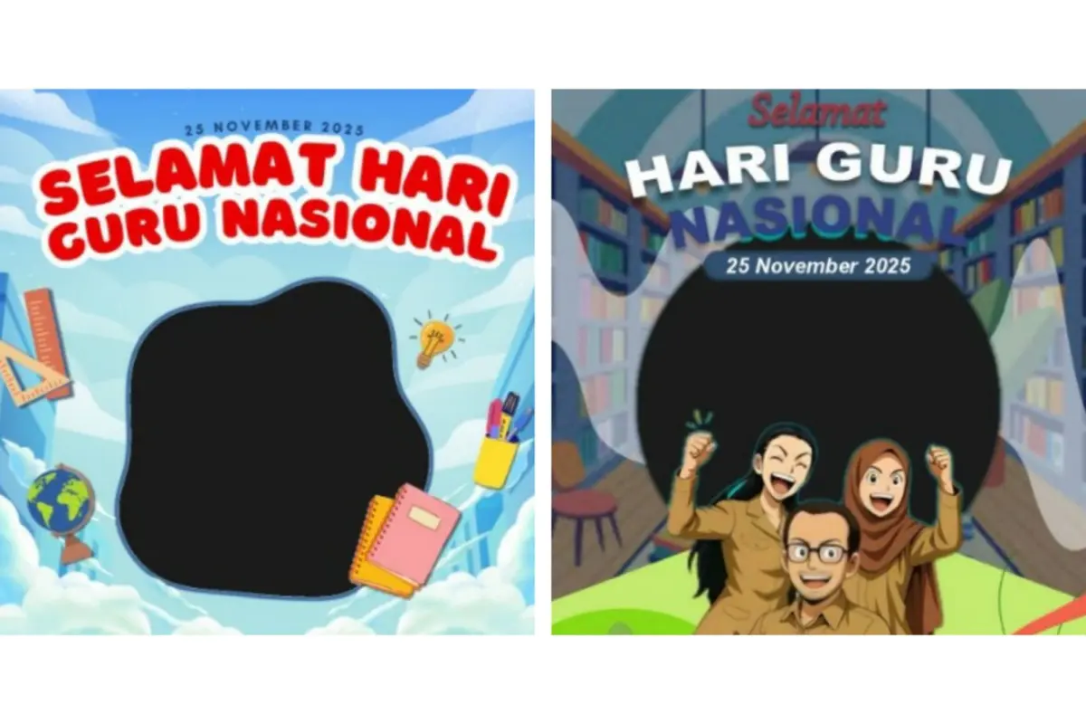 Kumpulan Twibbon Hari Guru Nasional 2025: Gratis, Keren, dan Siap Pakai ...